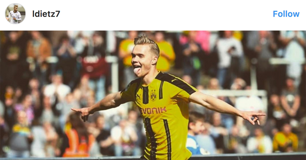 Lars Dietz, die 3-in-1-Verpflichtung für die Defensive › Textilvergehen