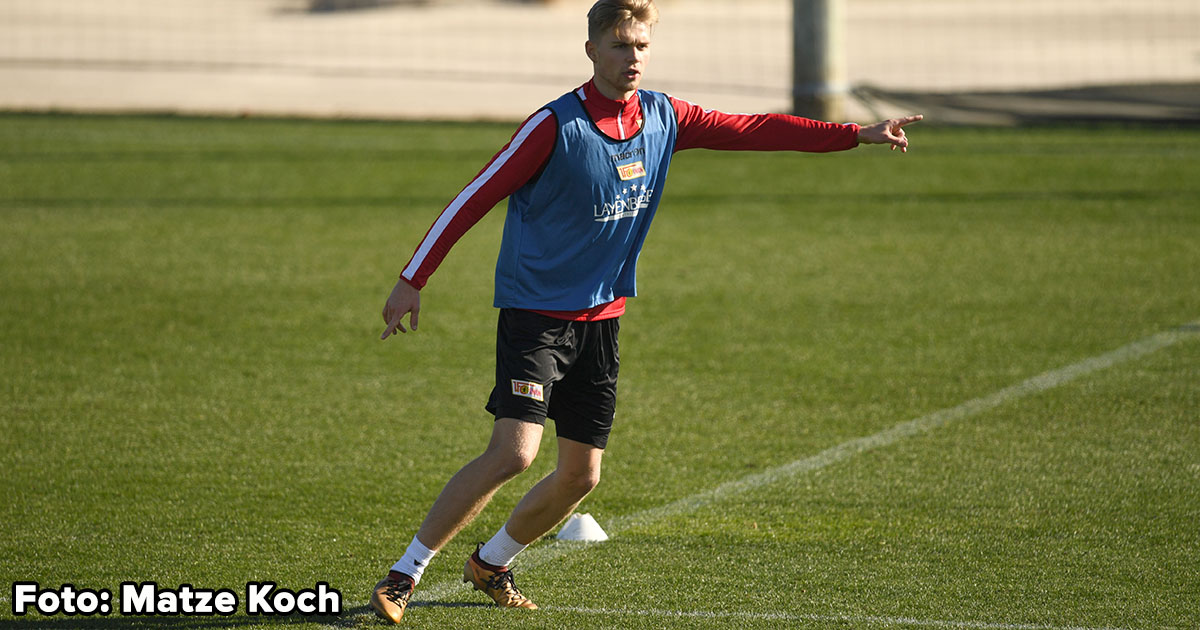 Lars Dietz spielt am liebsten in der Innenverteidigung, trainiert jetzt ...